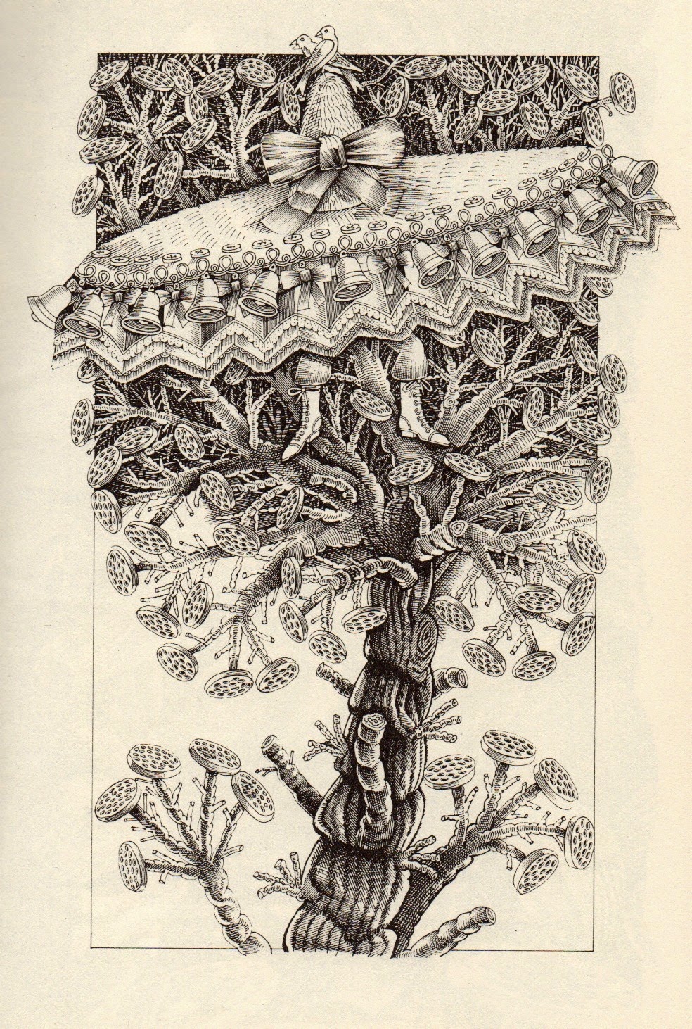 John Vernon Lord: 'The Quangle Wangle sitting on top of the Crumpetty Tree'