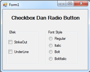 Imam Saputra's Blog: CONTOH PENGGUNAAN CHECKBOX DAN RADIO BUTTON PADA VB.NET 2008