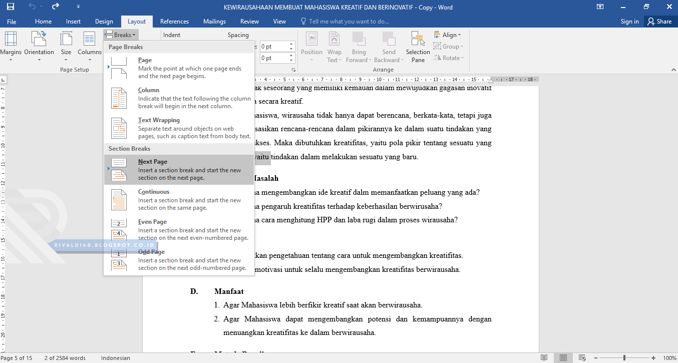 19 Trik Microsoft Word Ini Bisa Membuat Pekerjaanmu Cepat Selesai ...