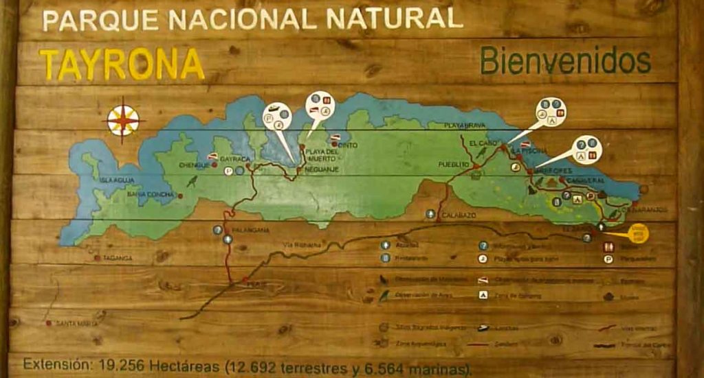 ATRACTIVOS TURISTICOS DE COLOMBIA: PARQUE NACIONAL NATURAL TAYRONA