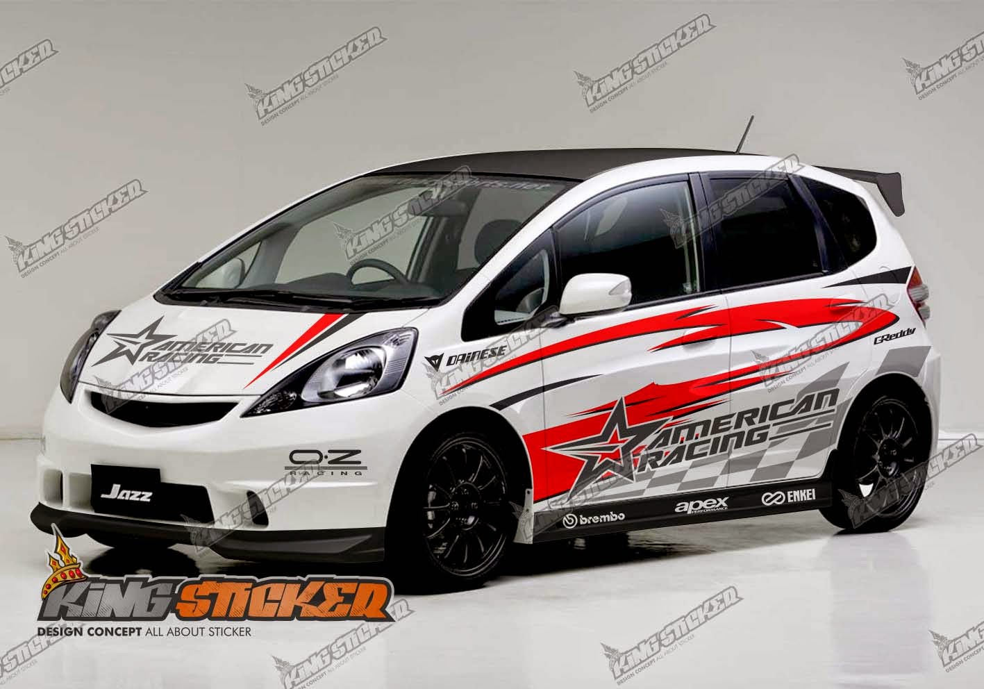 Info Top 16+ Cutting Sticker Mobil Honda Jazz Hitam