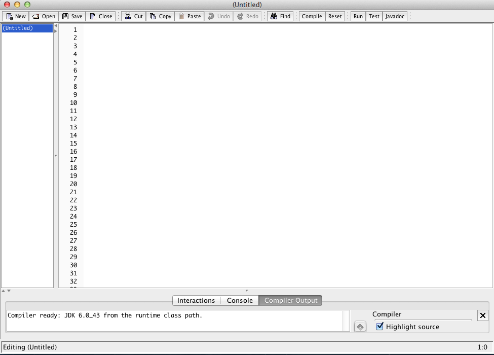DrJava 설치 방법