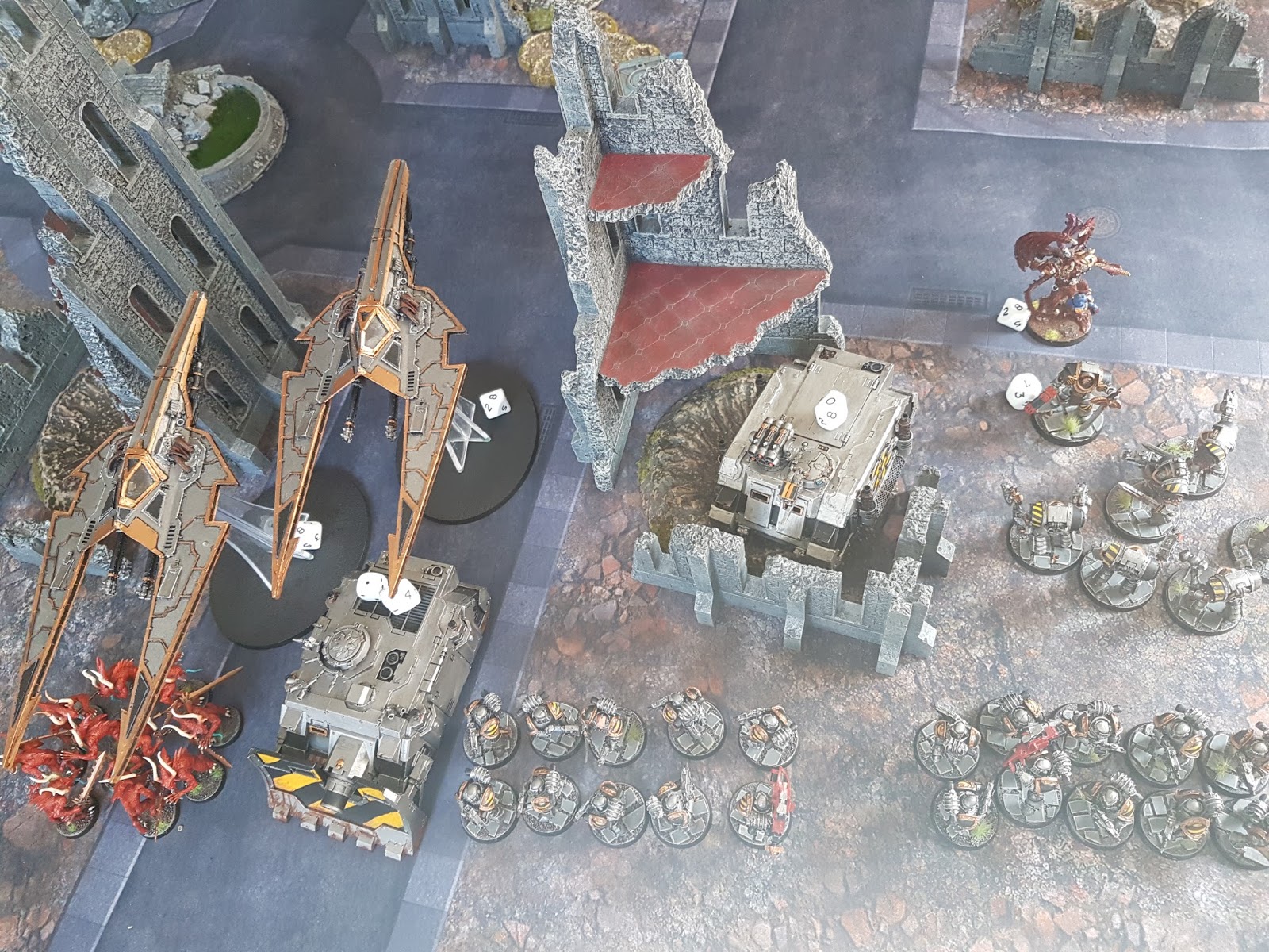 Hold the ground: Warhammer 40k (V8) - No mercy