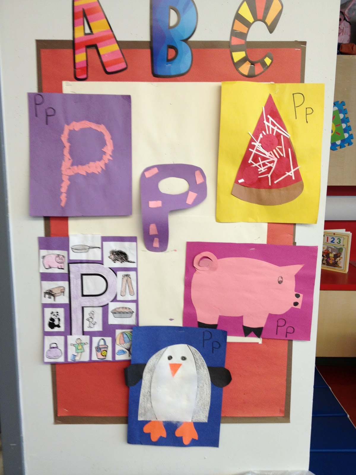 Ms. Parker & Ms. Shamaine's Prekindergarten Class: Letter P projects