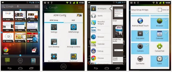 APLICACIONES ANDROID FULL: Launcher ADW Android apk