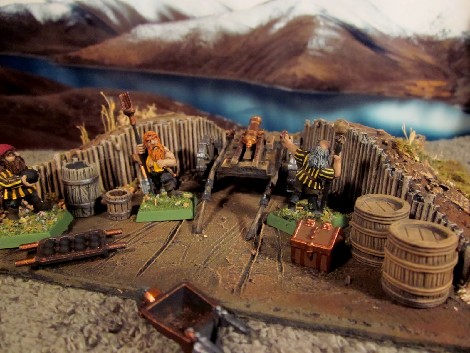 Battleground Hobbies: How To: Build an Artillery Emplacement - Part Two