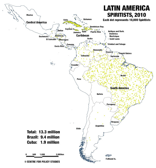Centre for Policy Studies: Religion Data of Census 2011: XLI Latin America