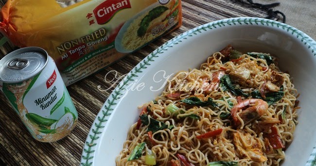 Mee Goreng CINTAN Yang Mudah dan Sedap - Azie Kitchen