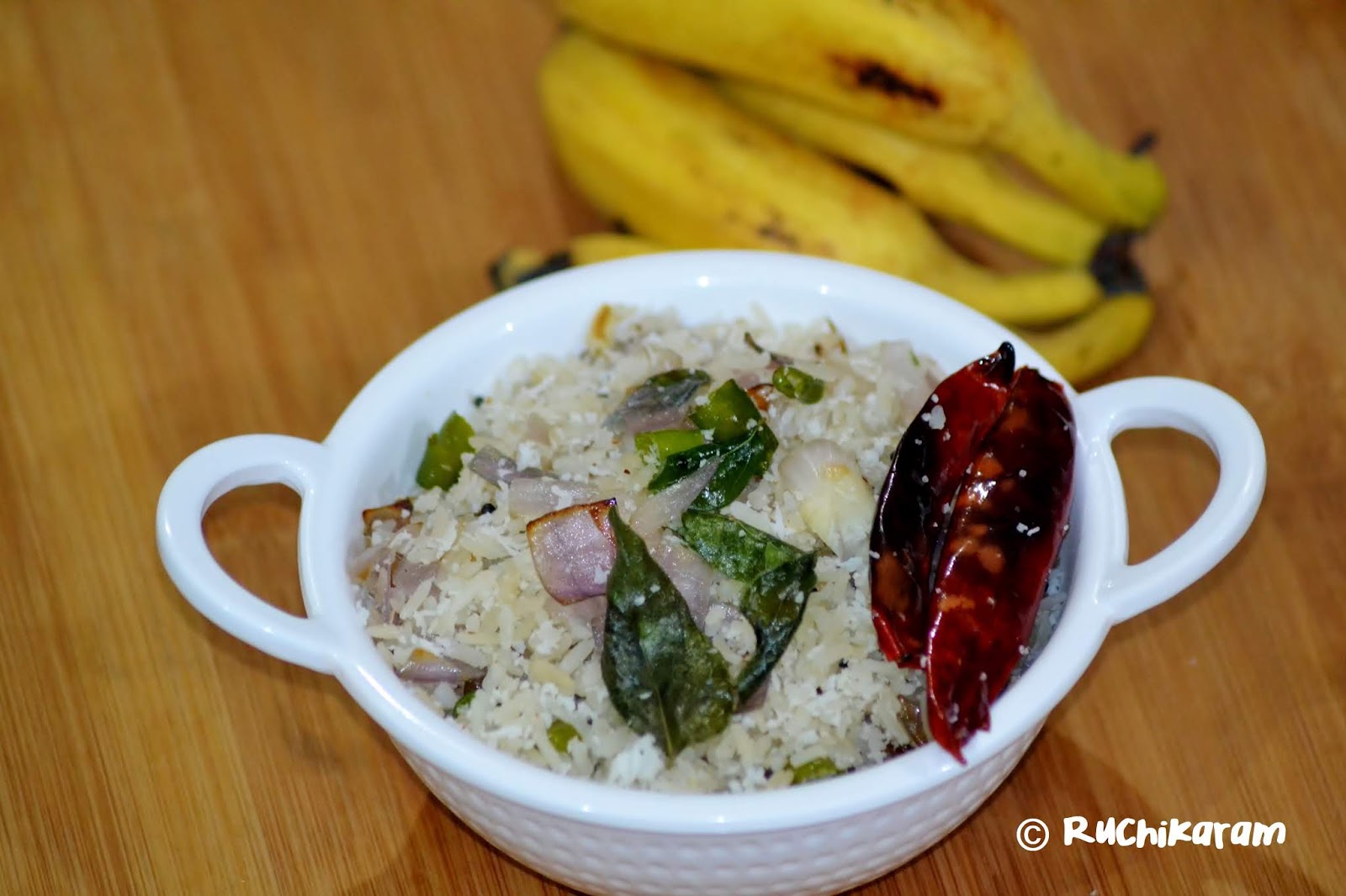 Ruchikaram: Aval Upma / Variety uppumavu Kerala Style / Poha Upma