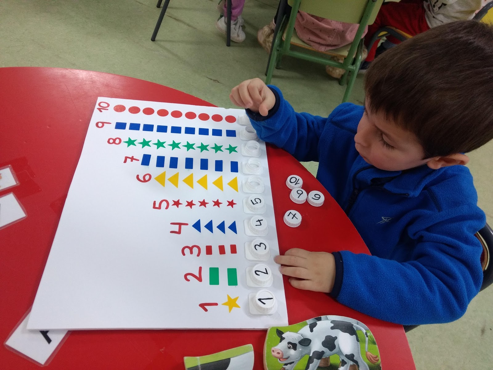 ¡EXPLORANDO JUNTOS!: Continuamos contando del 1 al 10