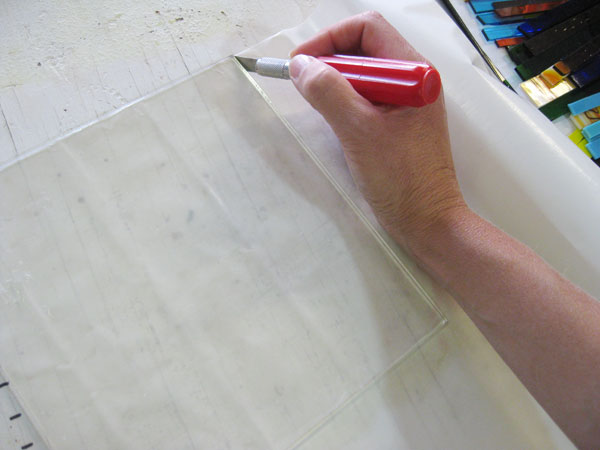 No Days Adhesives: Creating Fused Glass Mosaics ~ A Tutorial