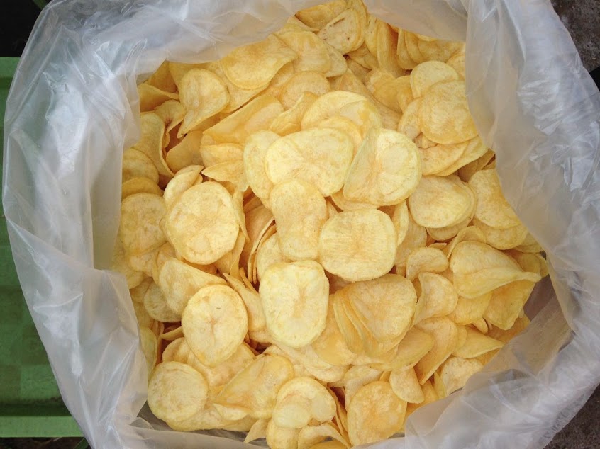 Ready stock keripik kentang curah terima kirim kirim