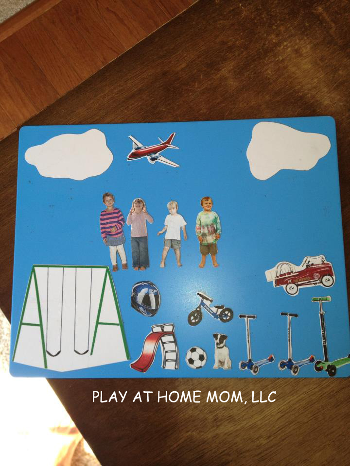 Play At Home Mom LLC: DIY Story Telling Magnets
