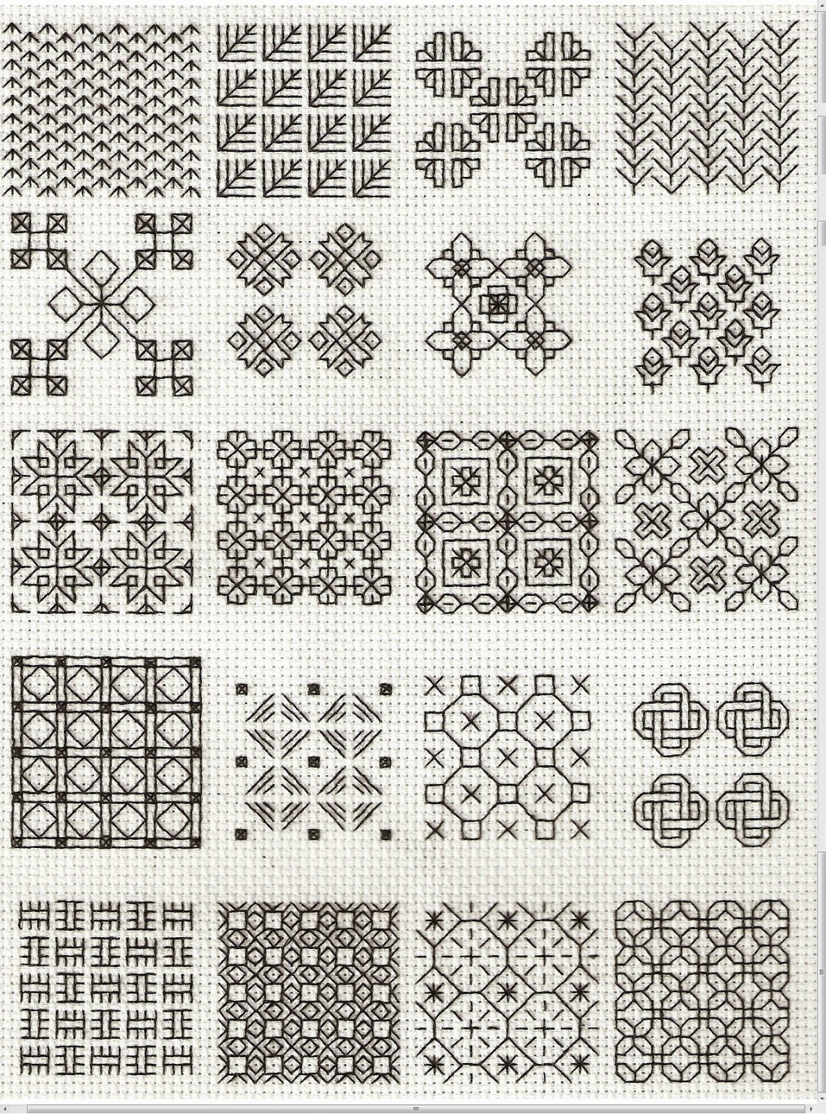 Brain Clutter: Blackwork pattern: Misc blacwork examples #13