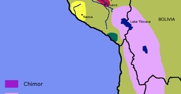 HISTORY: 1st year: CHAVIN CIVILIZATION MAP