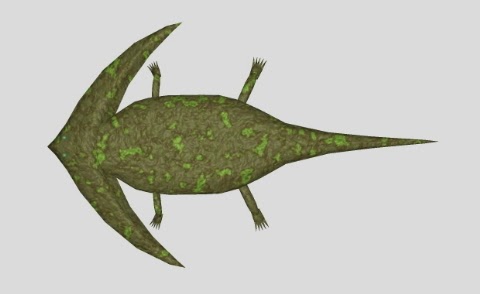 Life Before the Dinosaurs: Diplocaulus.