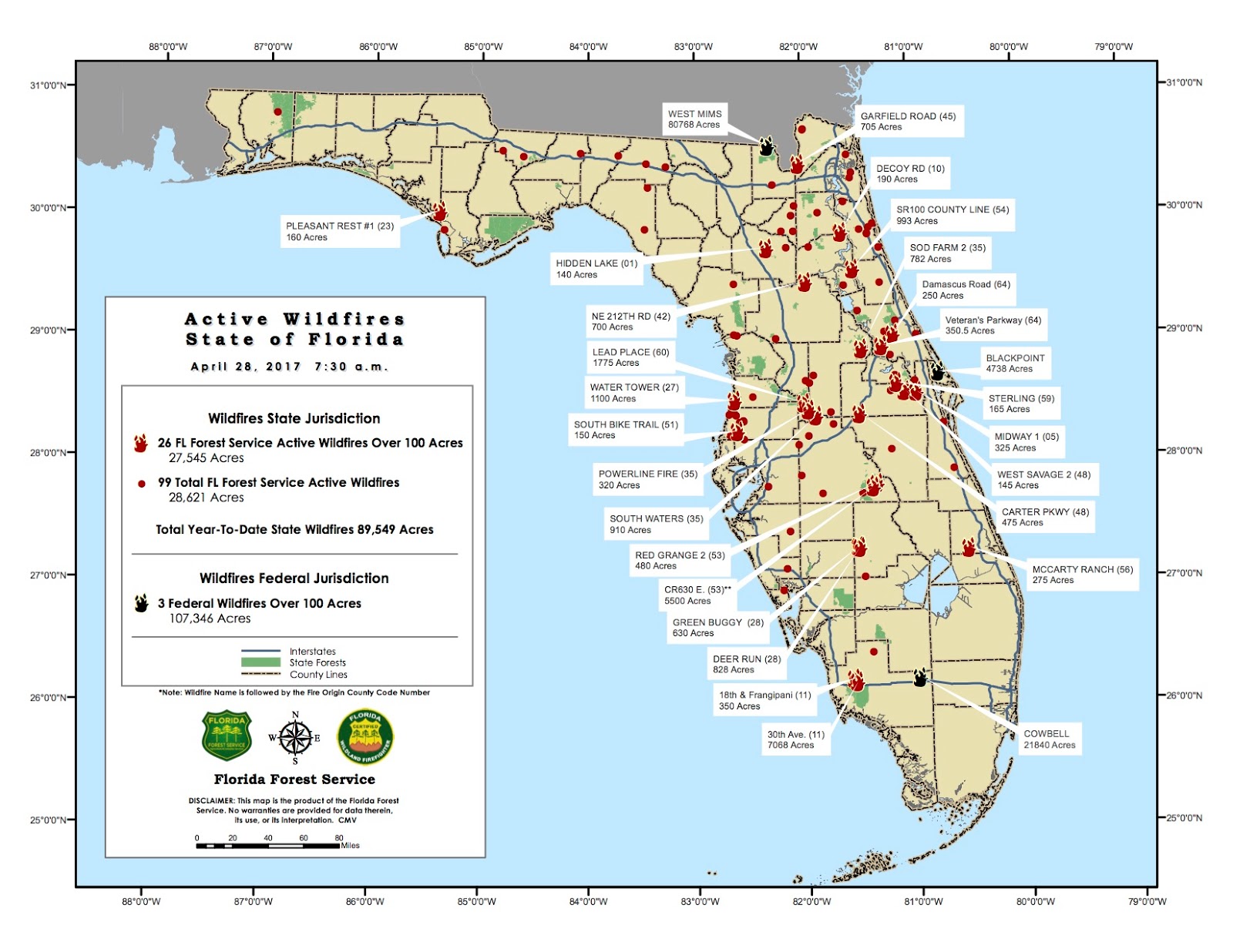 Random Ramblings: Aerial Wildland Firefighting: Florida Wildfires ...