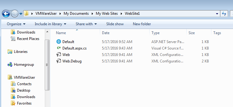 Happy Coding Box: ASP.NET: Move Website Project between Local IIS and IIS Express