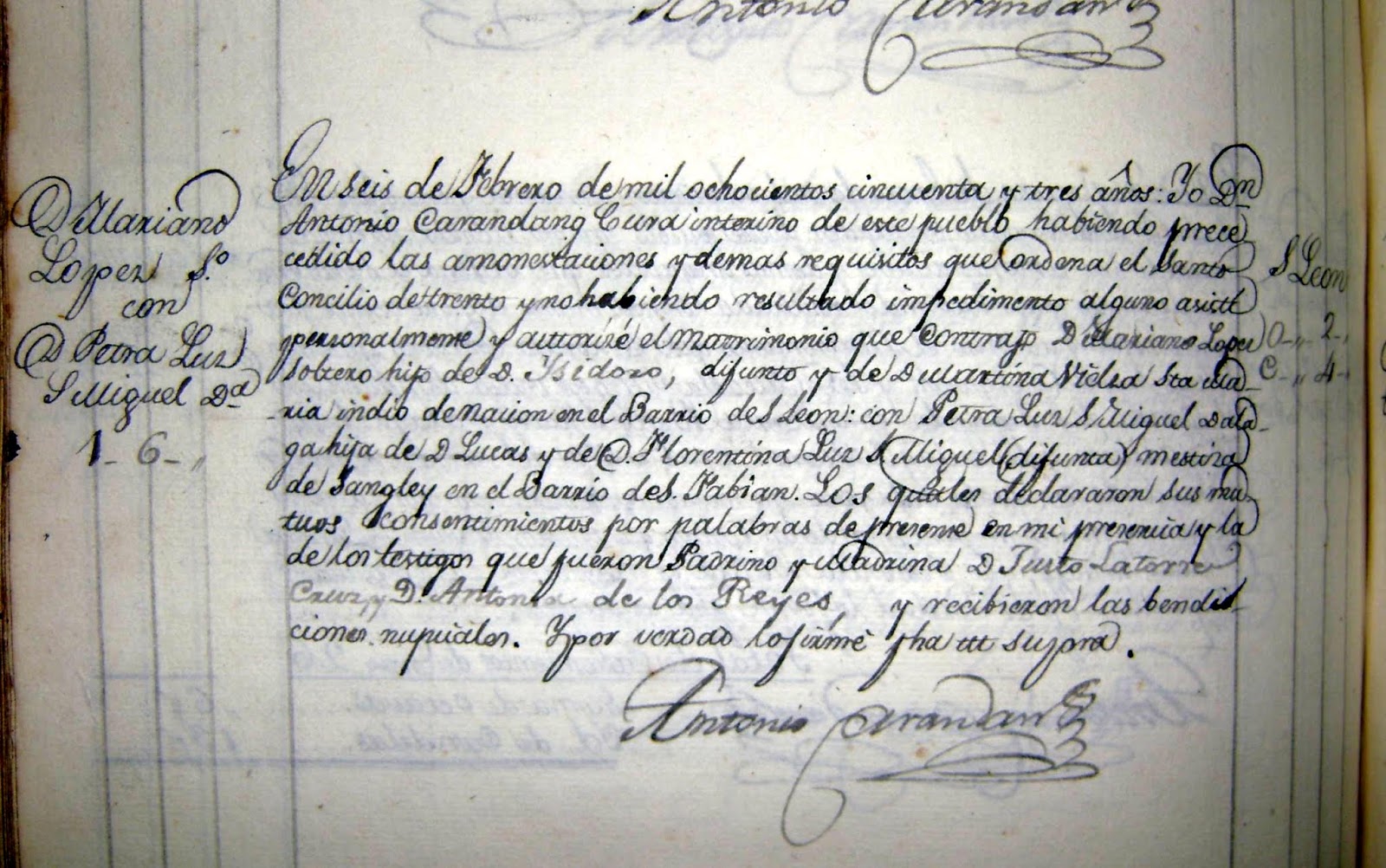 Narciso Claveria’s 1849 Decree and the Surnames of the People of Lipa ...