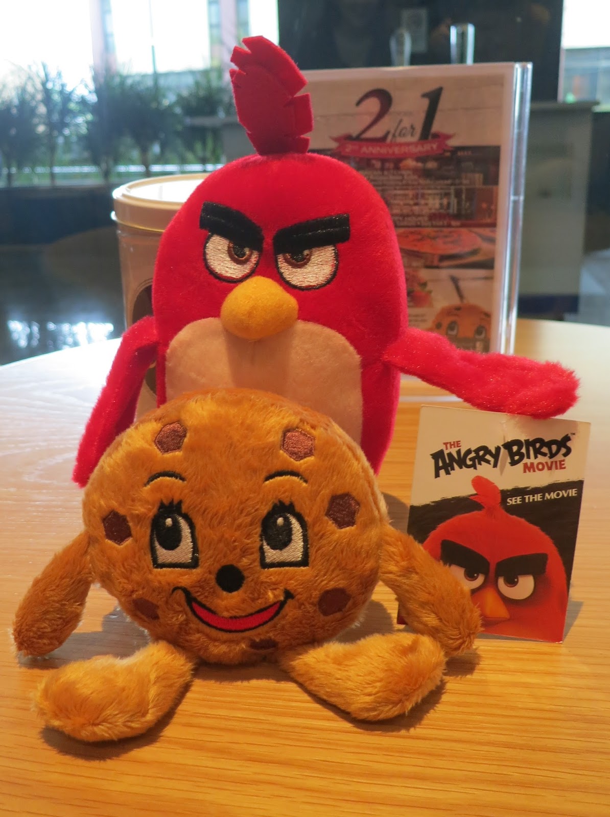 Peggy Loh ~ My Johor Stories: Chip the Cookie partners Red the Angry Bird