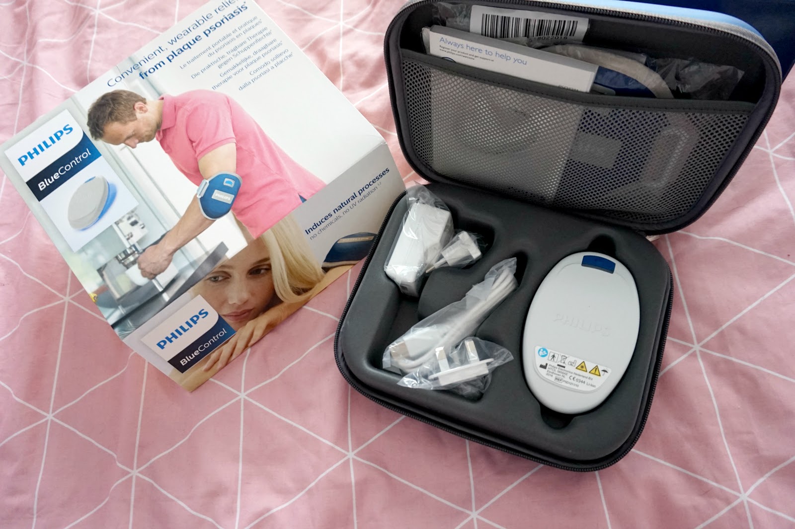 Treating my psoriasis - a two week home trial of the Philips Blue ...