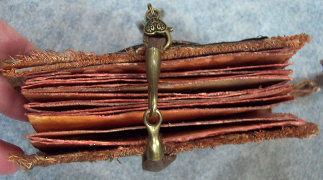 Novasblossoms Fiber Arts: Another Metal Cover Book