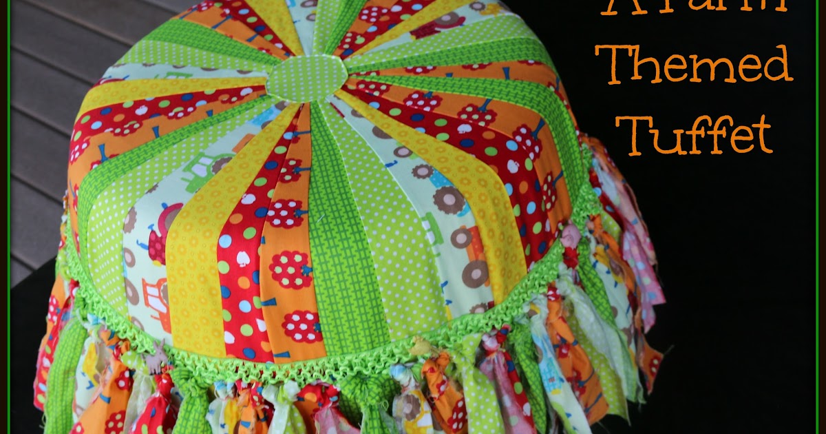 Sew what's cooking with Joan!: Farm Themed Tuffet