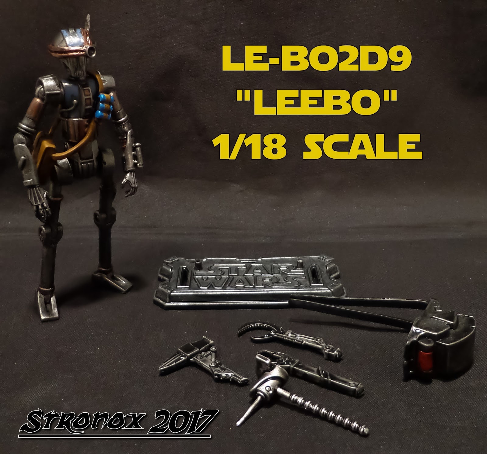 Stronox Custom Figures: Star Wars: LE-BO2D9 "Leebo"