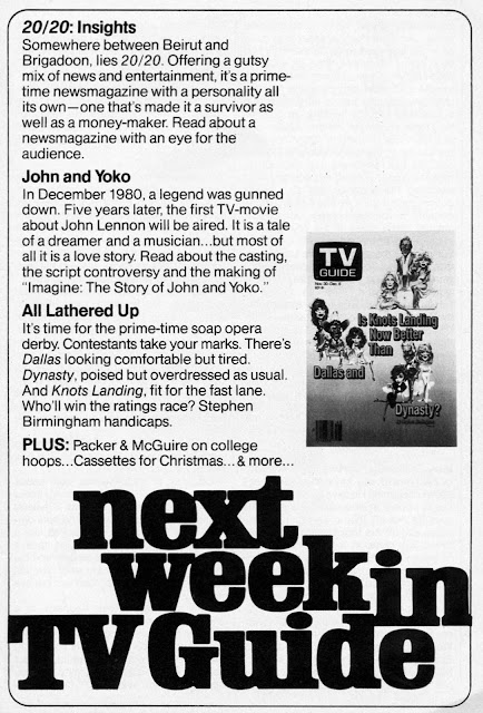 TV Guide: All Lathered Up, Next Week In TV Guide
