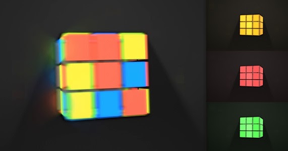 Block Transform Logo Reveal