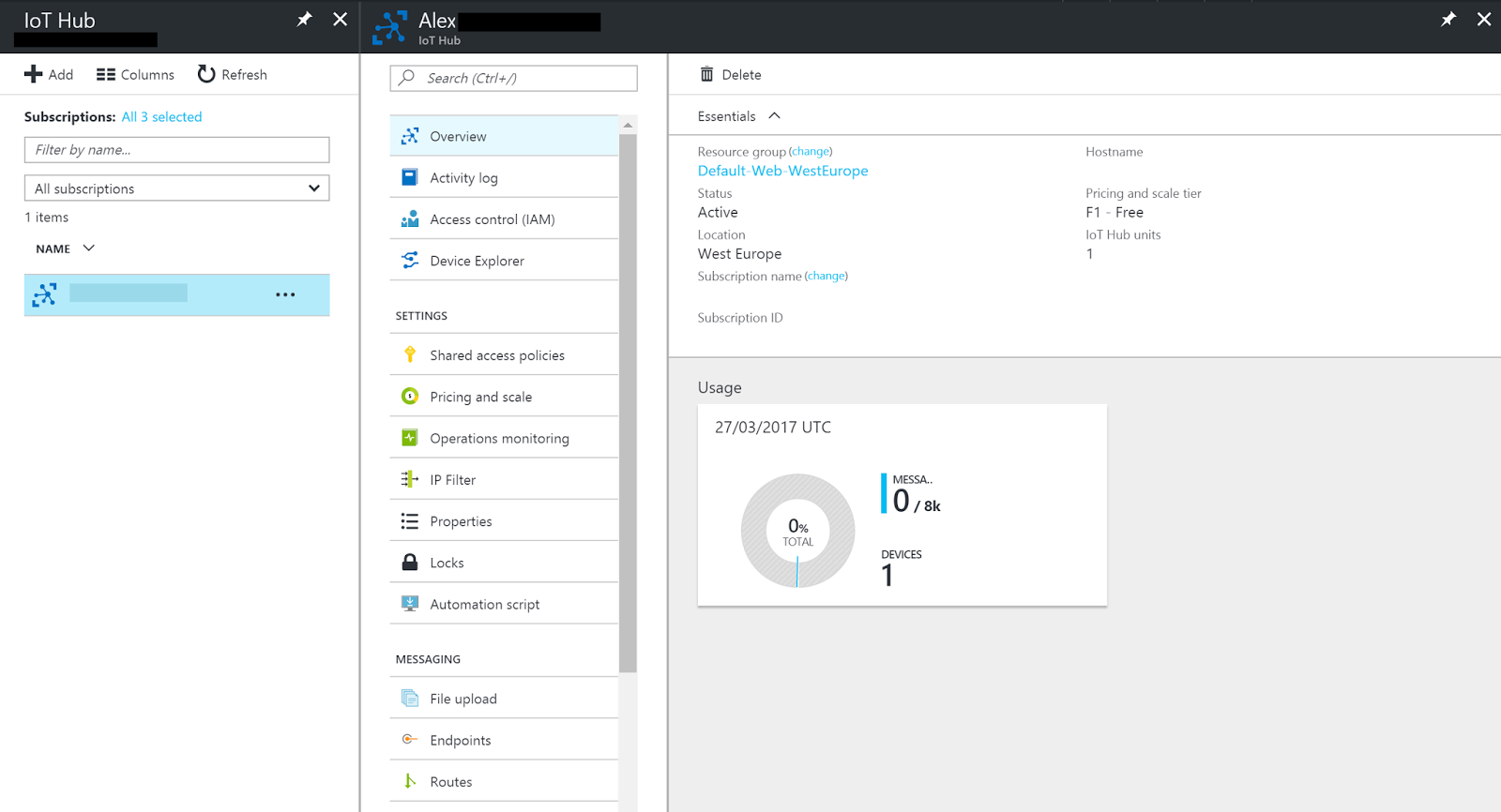 Azure IoT Hub