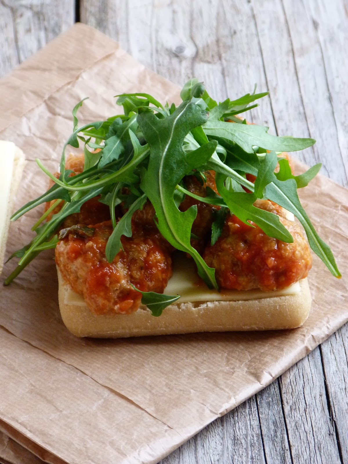 Chic, Chic, Chocolat: Panini aux boulettes de dinde