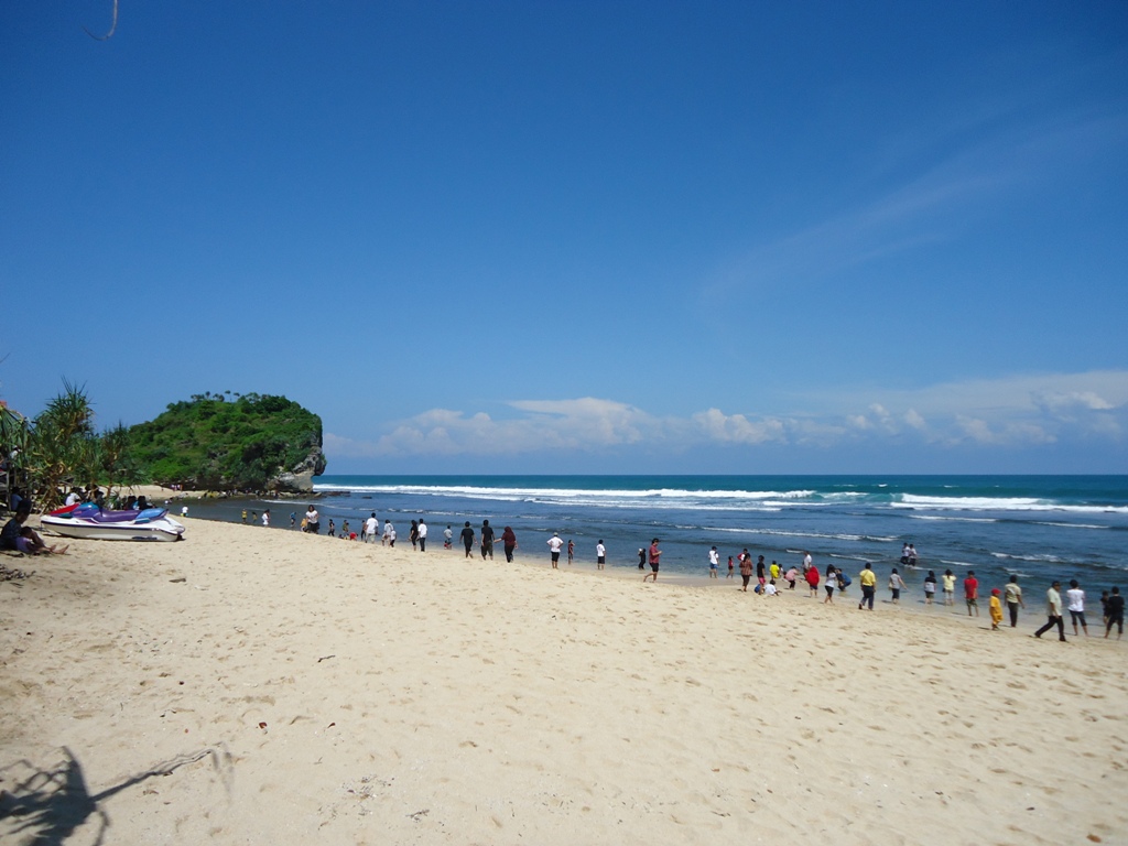 catatan perjalanan: jelajah Pantai : sekilas Pantai Indrayanti dan ...
