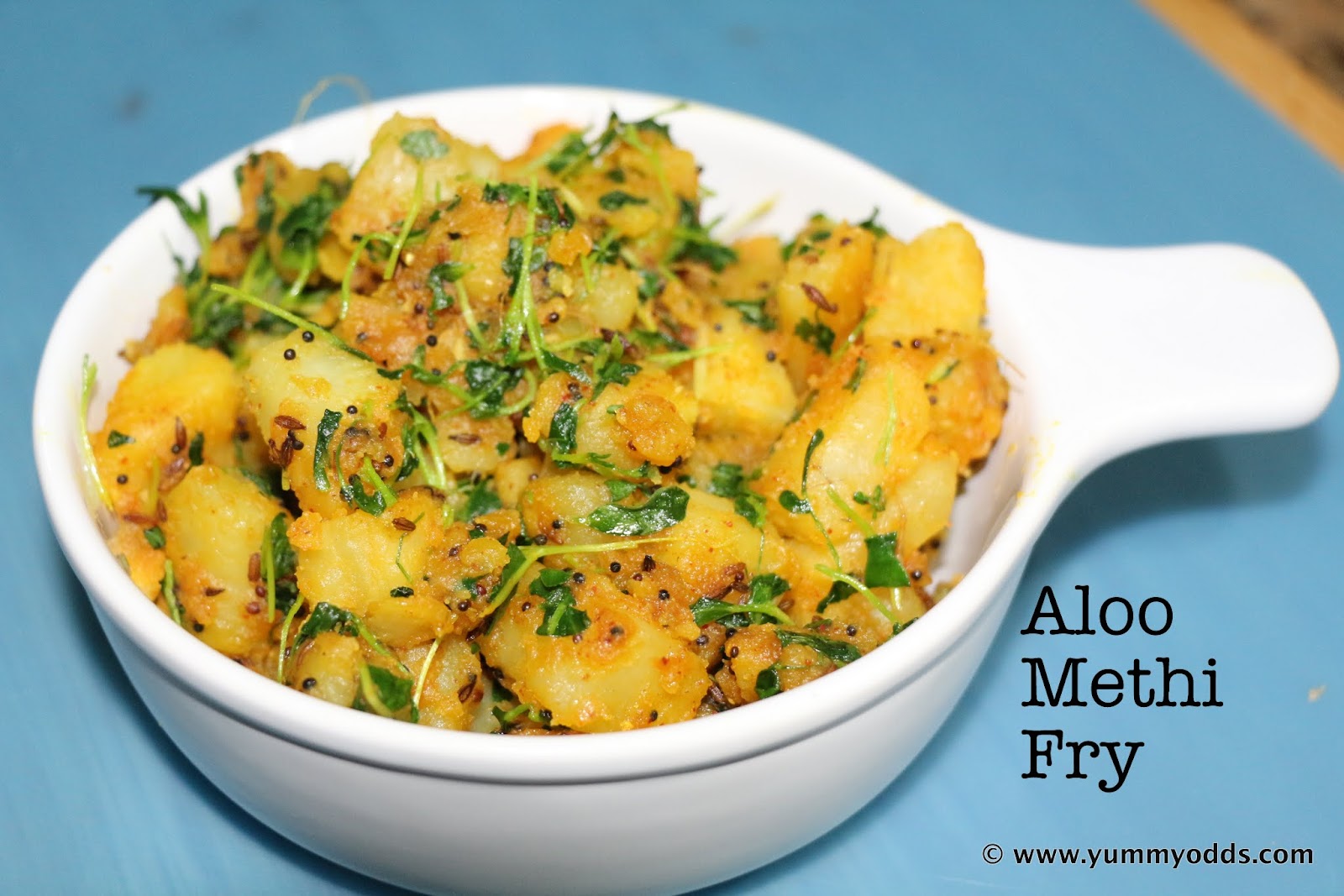 Yum! Yum! Yum!: Aloo Methi Fry