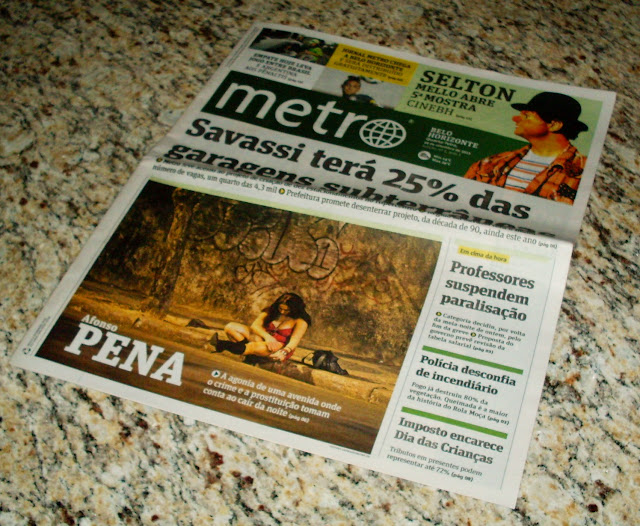 CAFÉ COM NOTÍCIAS: Jornal Metro – Novo tablóide chega a Belo Horizonte ...