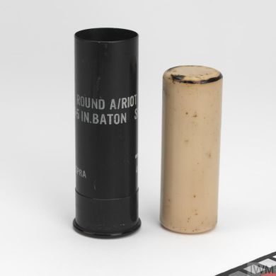 on target shooter nz: British Army "Rubber Bullets" & BATON ROUNDS: