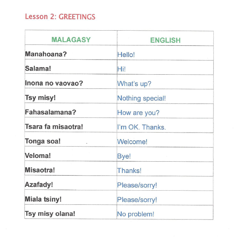 Mission to Madagascar!: Madagascar Info