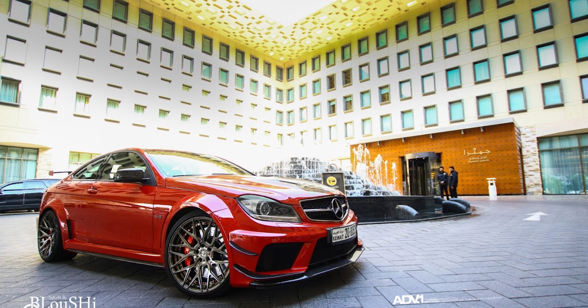 2013 Mercedes-Benz C63 AMG Black Series ADV10.0 M.V2 Wheels | BENZTUNING