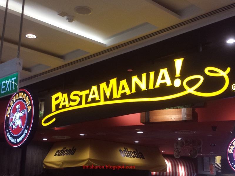 Somewhere in Singapore Blog: Pastamania