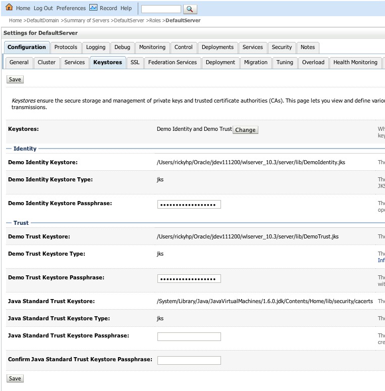 Oracle Java Technology Weblogic 11g How To Setup Ssl For My Website