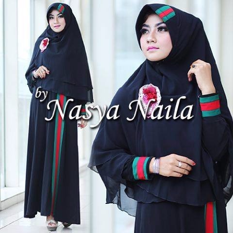 RUMAH HIJAB SAVANA: Gamis Syari Gucci by Nasya Naila