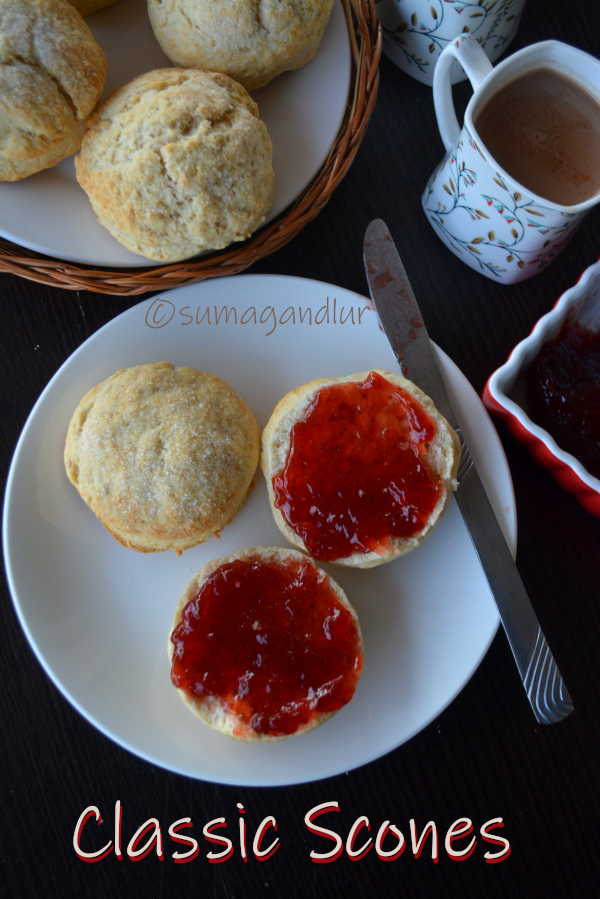 Veggie Platter: Classic Scones