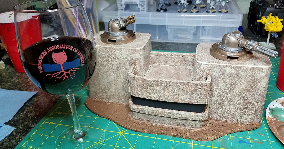 Warhammer 40k Refit: Desert Fortifications - Firestorm Redoubt