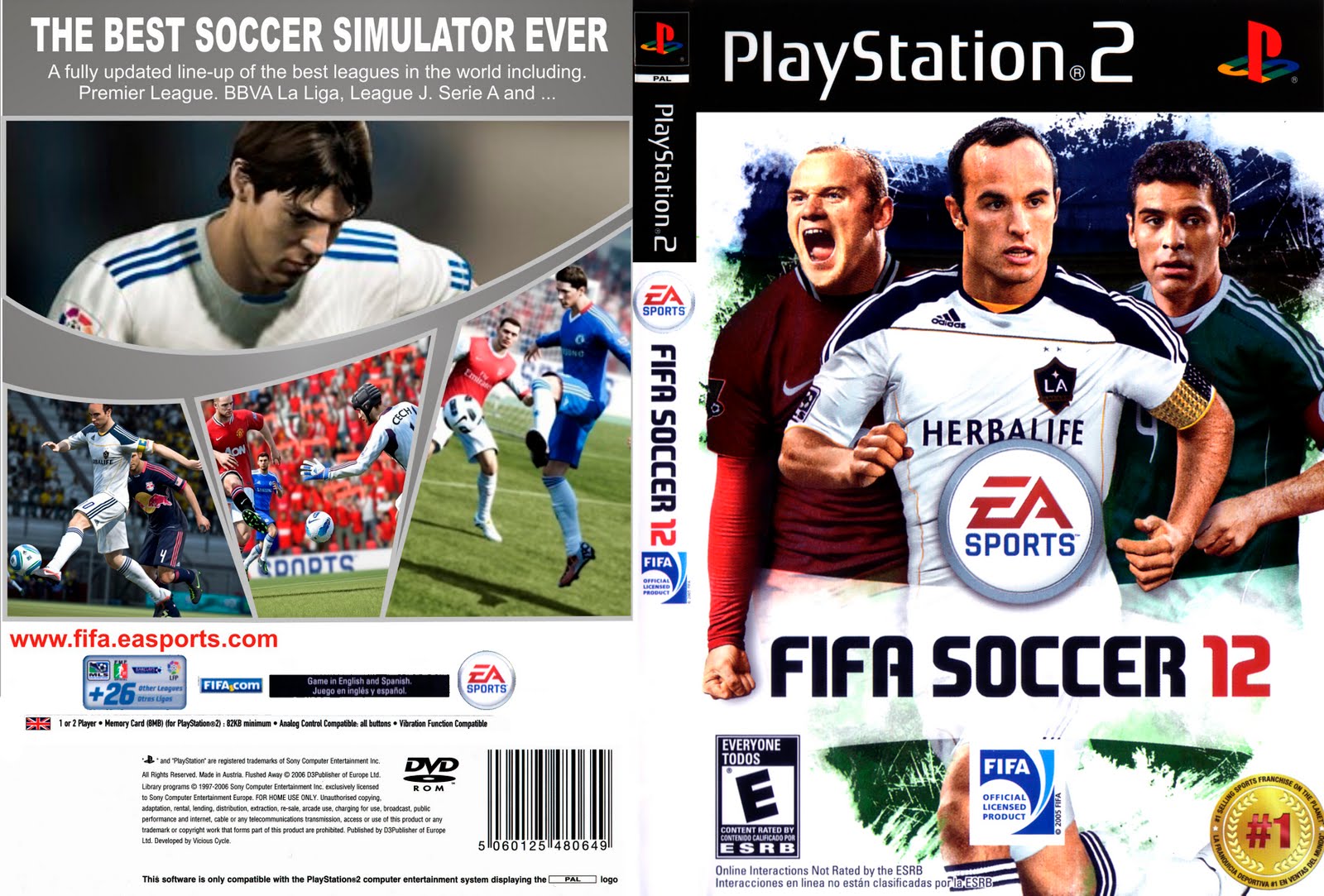 Capa FIFA 12:Covers Filmes