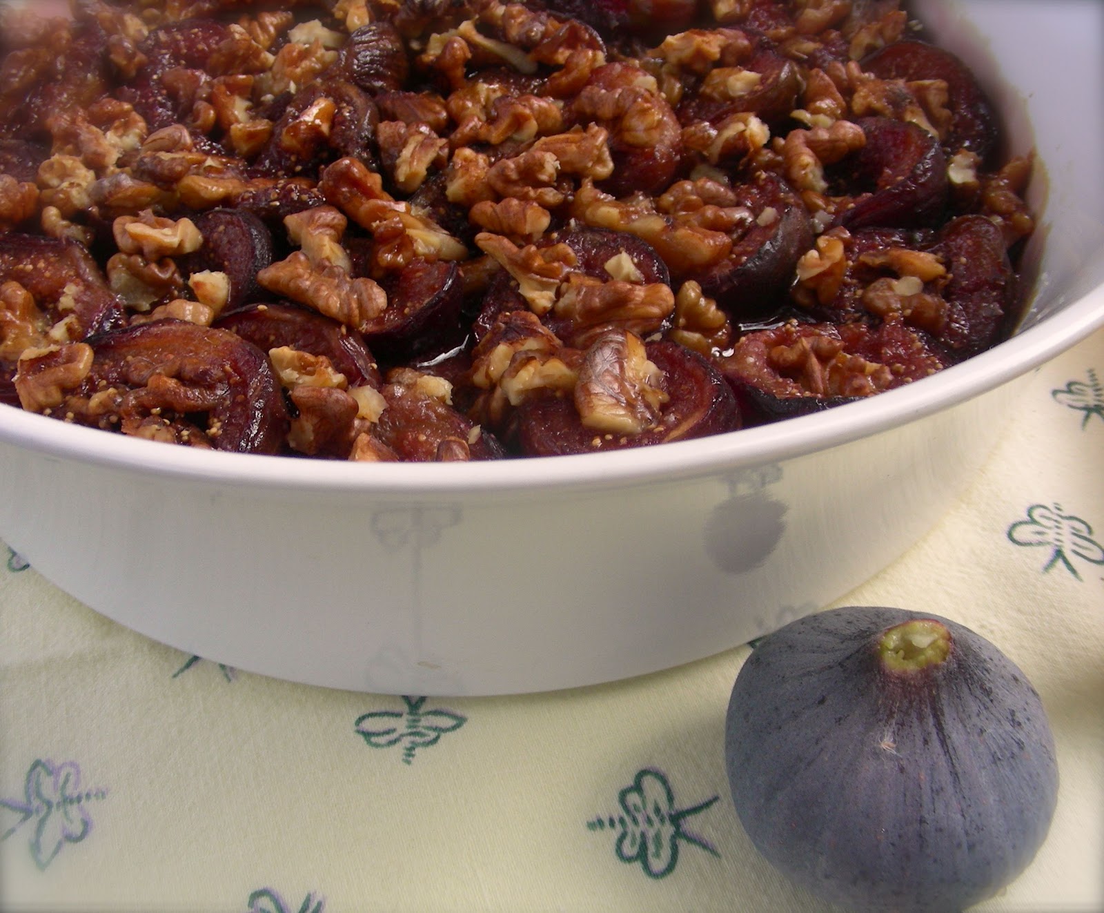 Fig-and-Walnut Tart with Cognac