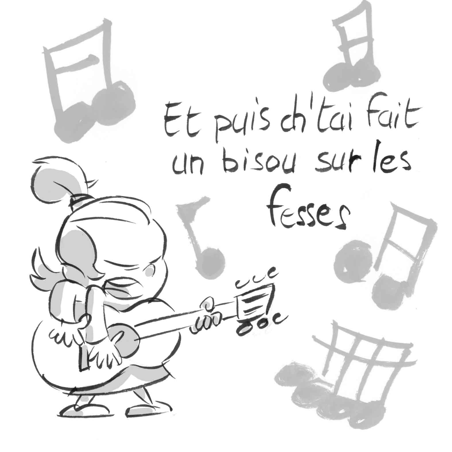 msieu Sylvain: Caca song