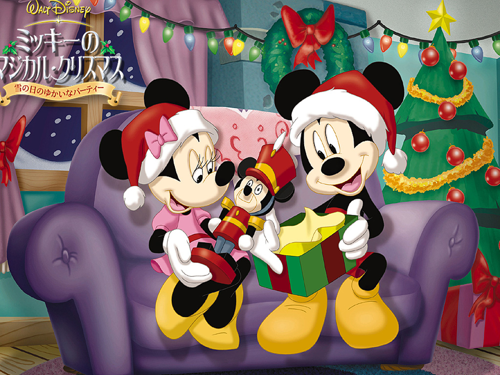 BAÚL DE NAVIDAD: Fondos Minnie Mouse y Mickey Mouse en Navidad
