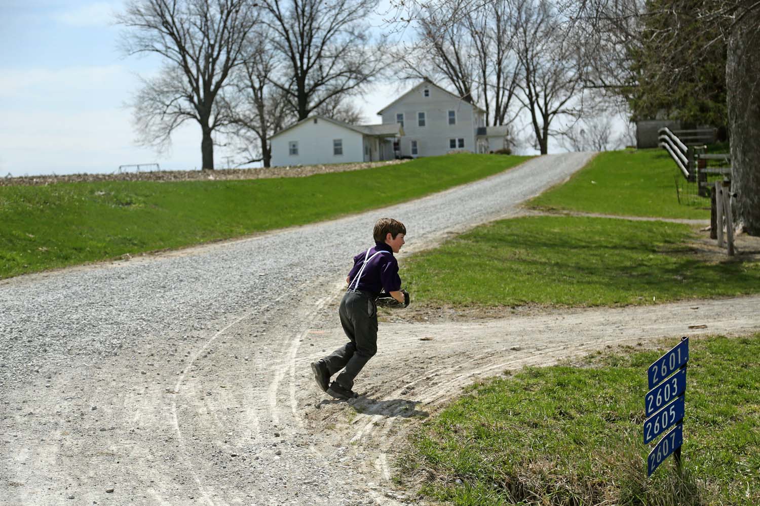 John and Sigrid's Adventures: Iowa - Amish Baseball - 4/26/2013