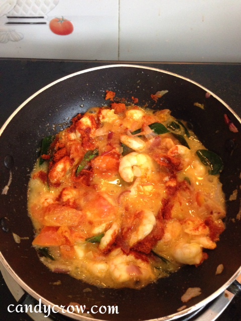 South Indian Prawn Curry Recipe - Candy Crow