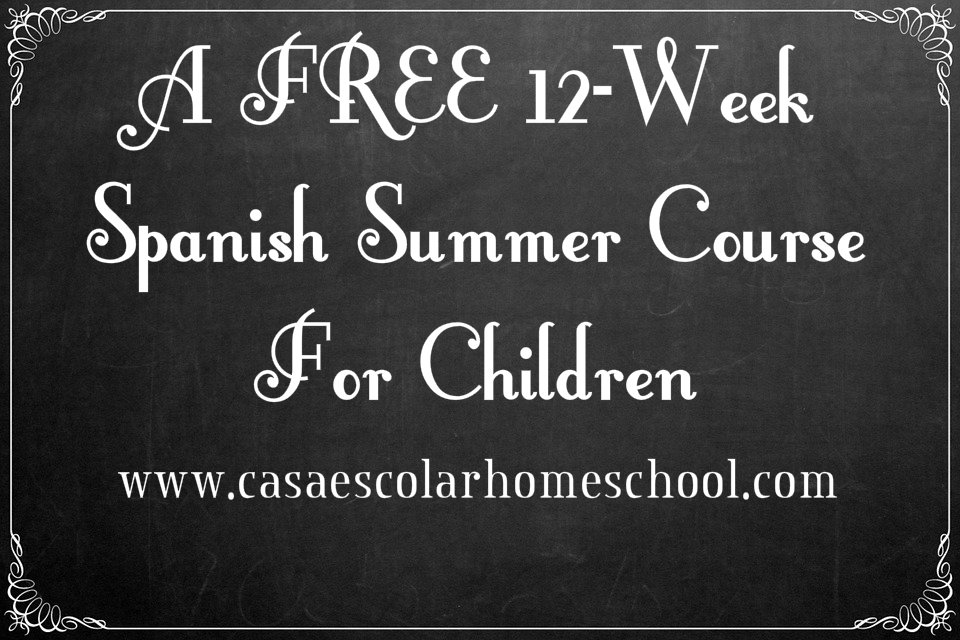 A Free 12-Week Spanish Summer Course for Children